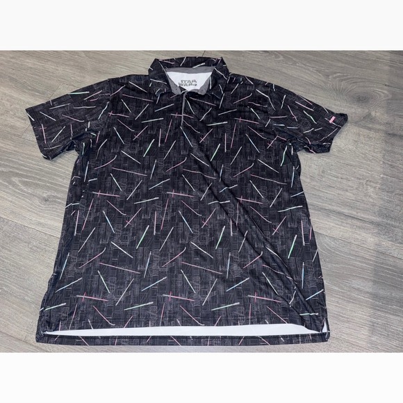 RSVLTS | Shirts | Rsvlts Star Breakfast Balls Wars Mens Golf Polo Shirt ...